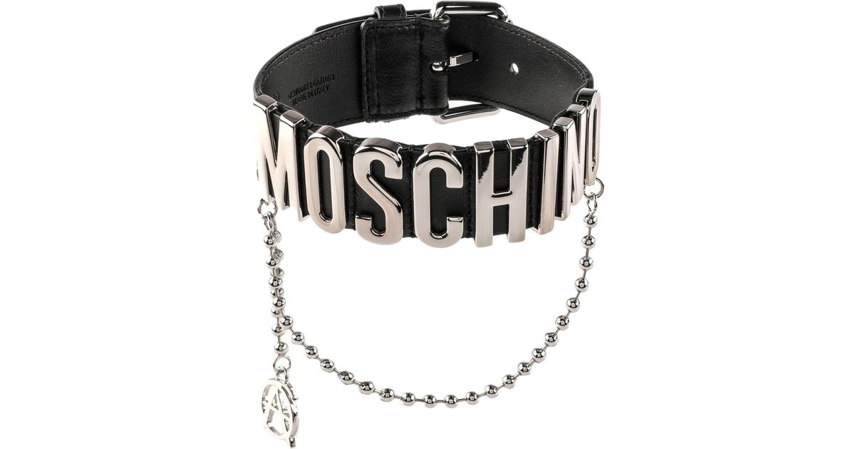 Moschino Necklaces in Black | Lyst