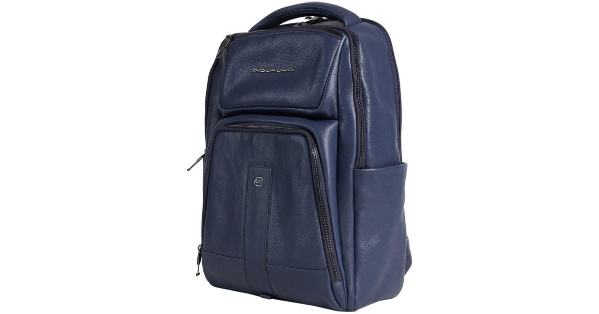Piquadro Backpack in Blue for Men | Lyst UK