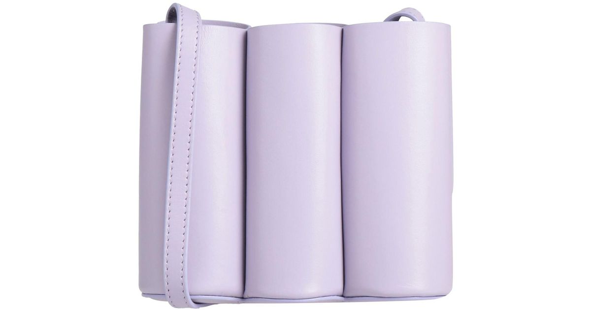 Colville Lilac Cross-Body Bag Leather in Purple | Lyst