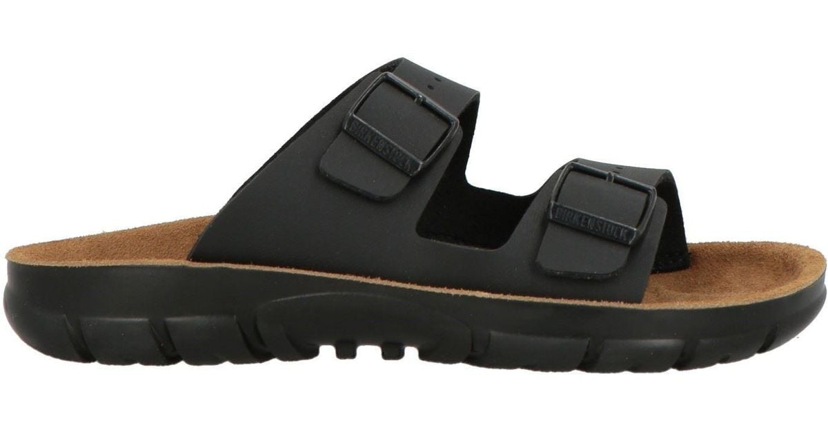 Birkenstock Bilbao Sandals Textile Fibers in Black | Lyst UK
