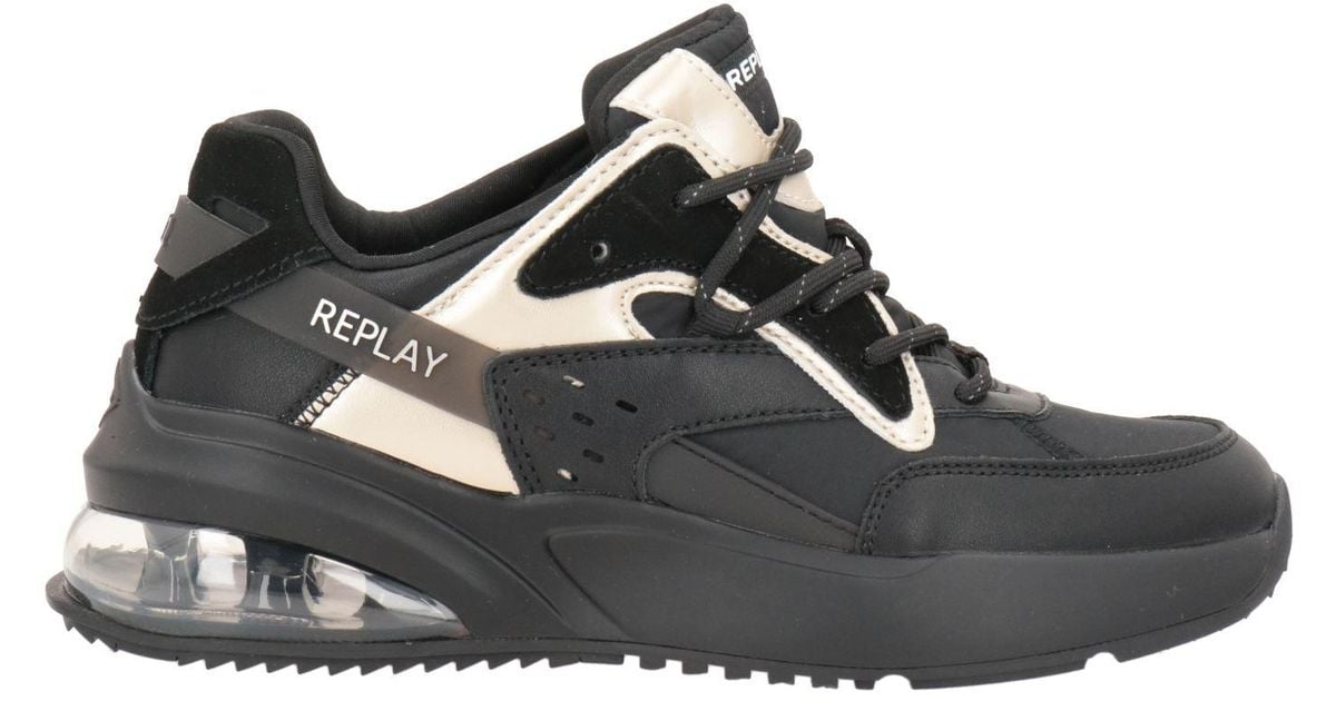 Replay Sneakers in Black | Lyst
