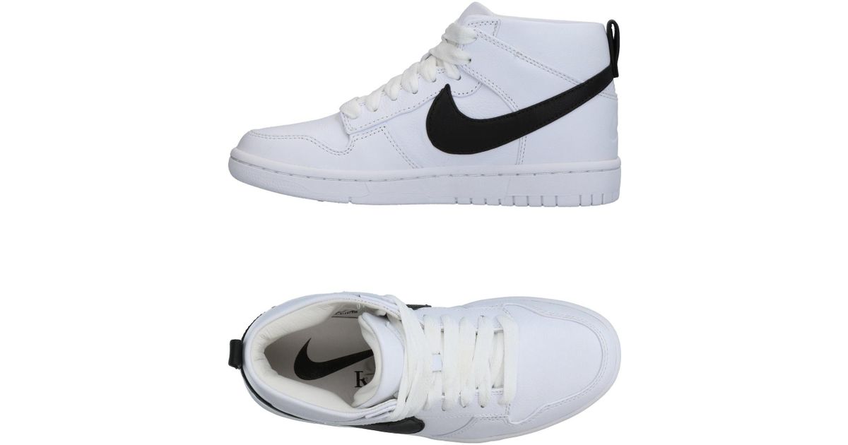 Lyst Nike High Tops And Sneakers In White For Men