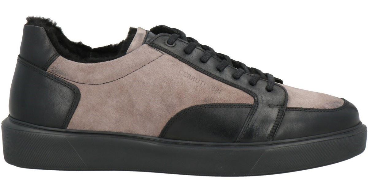 Cerruti 1881 Sneakers Cow Leather in Brown for Men | Lyst UK
