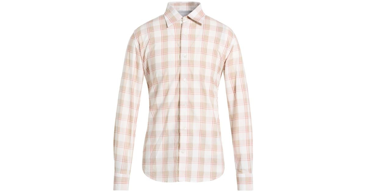 Eleventy Shirt in White for Men | Lyst UK