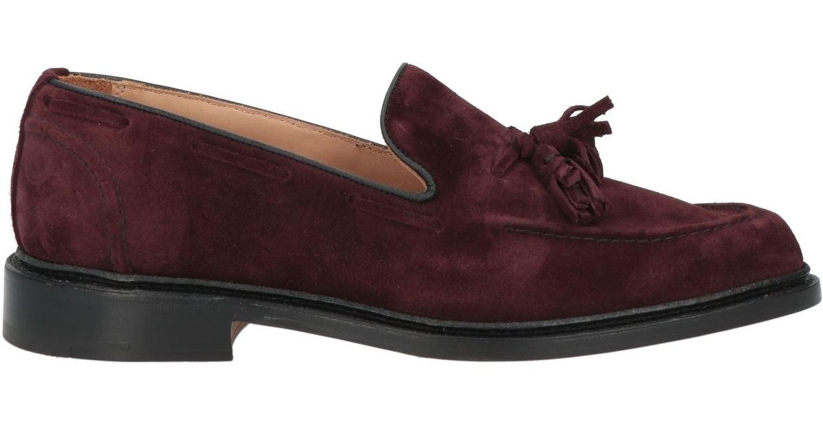 Tricker's Loafer in Purple for Men | Lyst