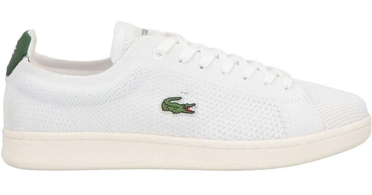 Lacoste Sneakers Textile Fibers in White | Lyst