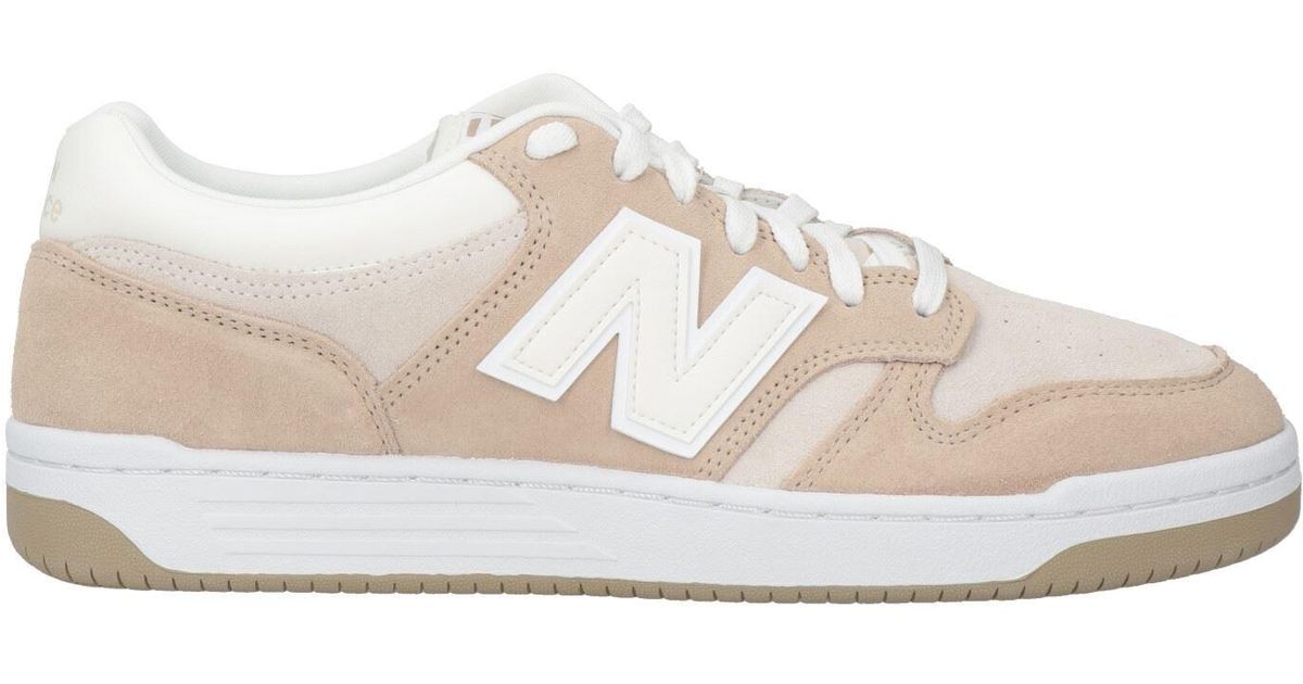 New Balance B480 Sneakers Leather, Synthetisches Material in White for ...