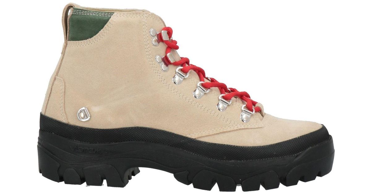 Reese Cooper Ankle Boots Soft Leather in Natural for Men | Lyst