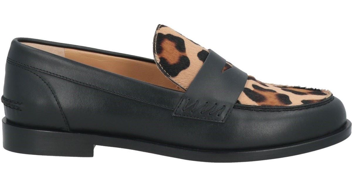 Unützer Loafers Calfskin in Black | Lyst