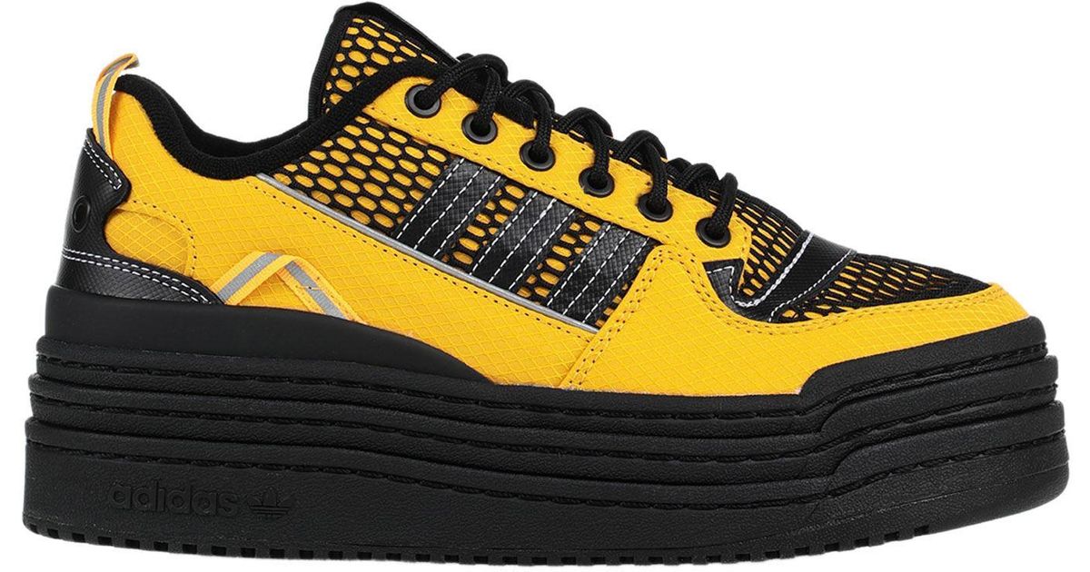 adidas Originals 'triple Platform Low' Sneaker in Yellow | Lyst