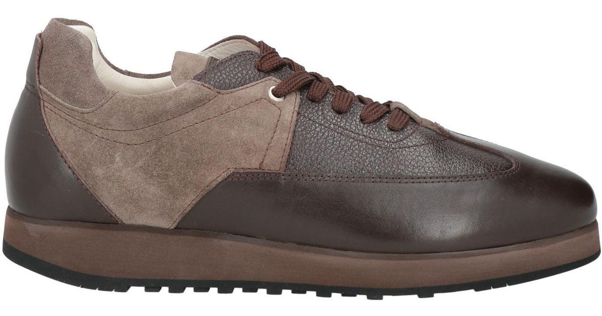 Cerruti 1881 Chocolate Sneakers Cow Leather in Brown for Men | Lyst UK