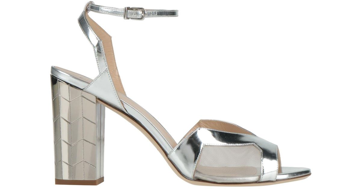 Milano Sandals in White | Lyst