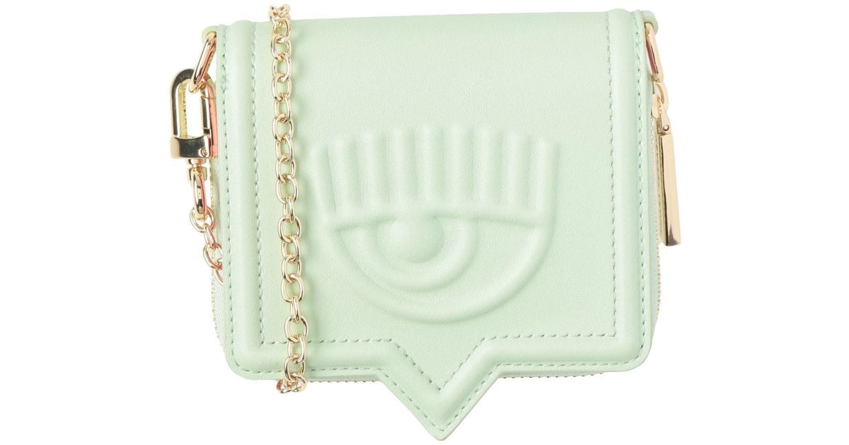 Chiara Ferragni Crossbody Wallet in Green | Lyst UK