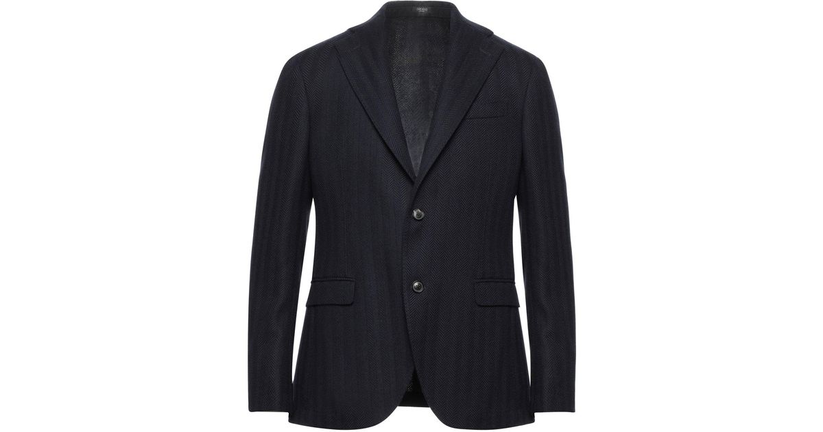 BRERAS Milano Suit Jacket in Dark Blue (Blue) for Men | Lyst