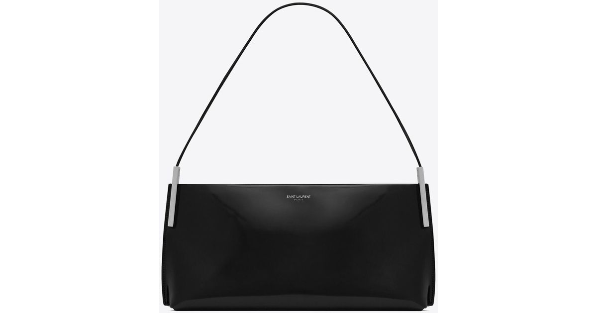 Saint Laurent Suzanne Small In Shiny Leather in White | Lyst UK