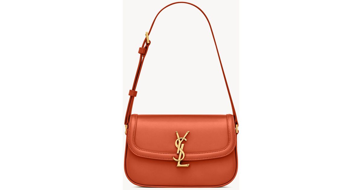 Saint Laurent Solferino Mini in Red | Lyst UK