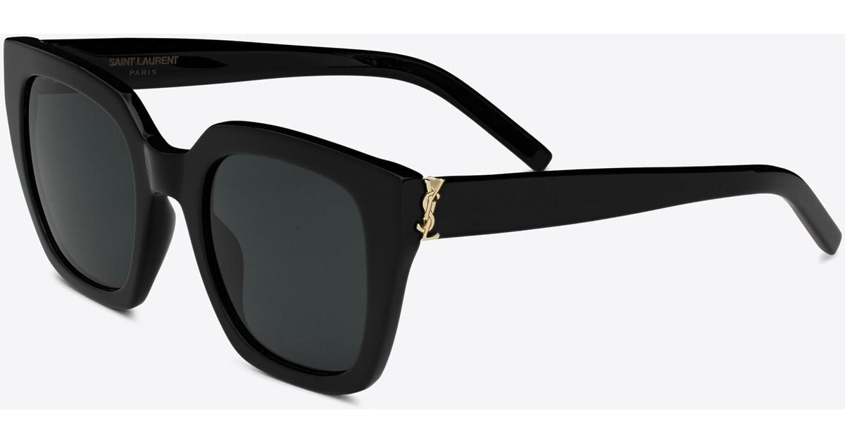 Saint Laurent Sl M143 in Black | Lyst UK