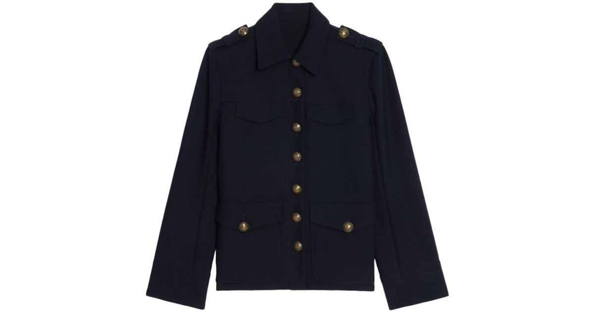 Zadig & Voltaire Veraman Blazer in Blue | Lyst UK