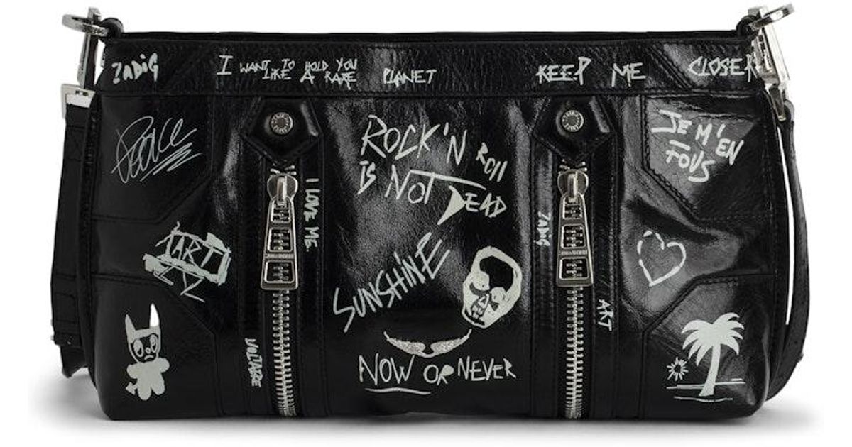 Zadig & Voltaire Sunny Moody Bag in Black | Lyst UK