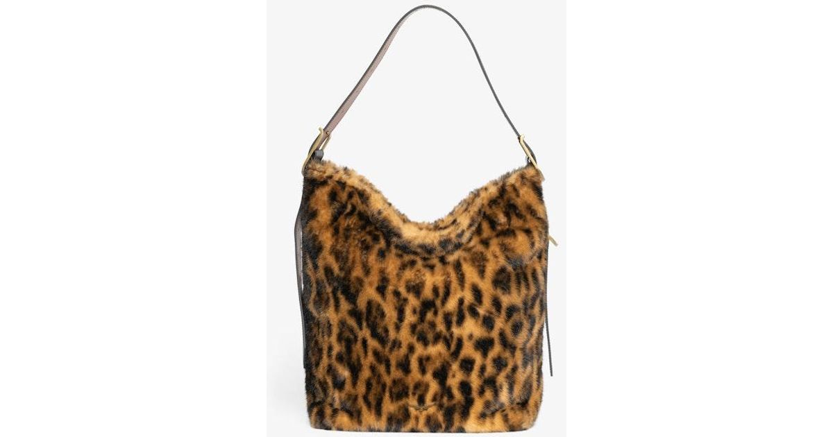 Zadig & Voltaire Jane Hobo Leopard Bag | Lyst UK