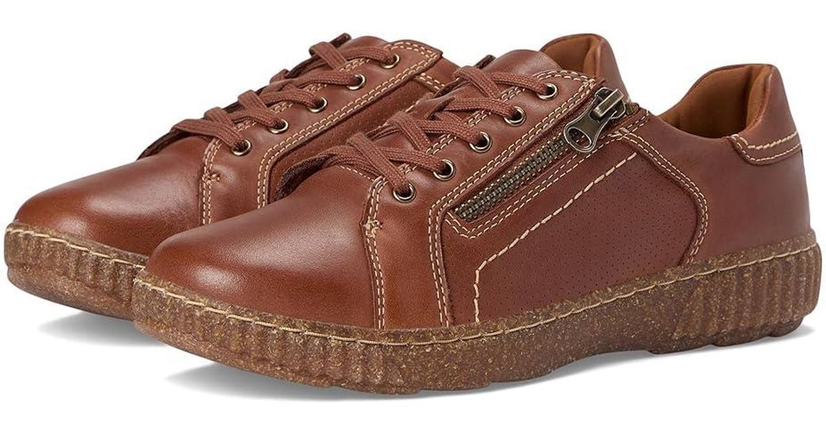 Clarks Caroline Janna ( Leather) Shoes in Brown | Lyst
