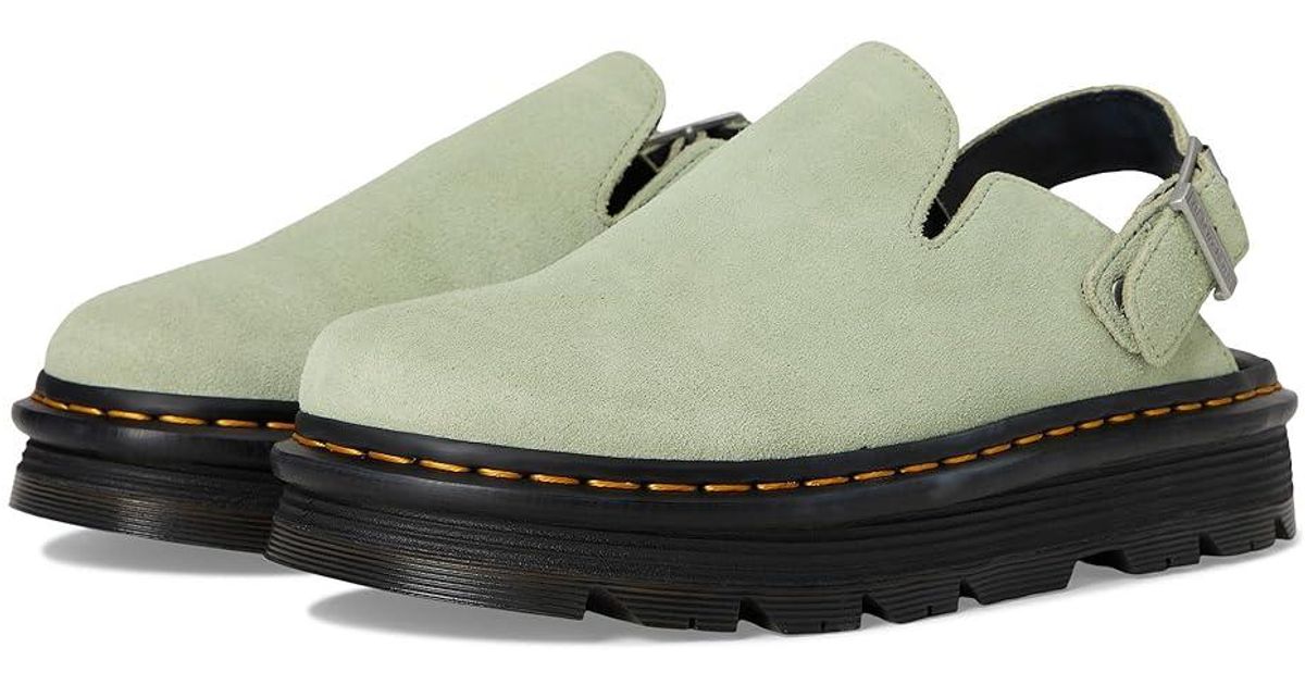 Dr. Martens Zeb Zag Mule Shoes Uk 6 (Us 7 in Green | Lyst