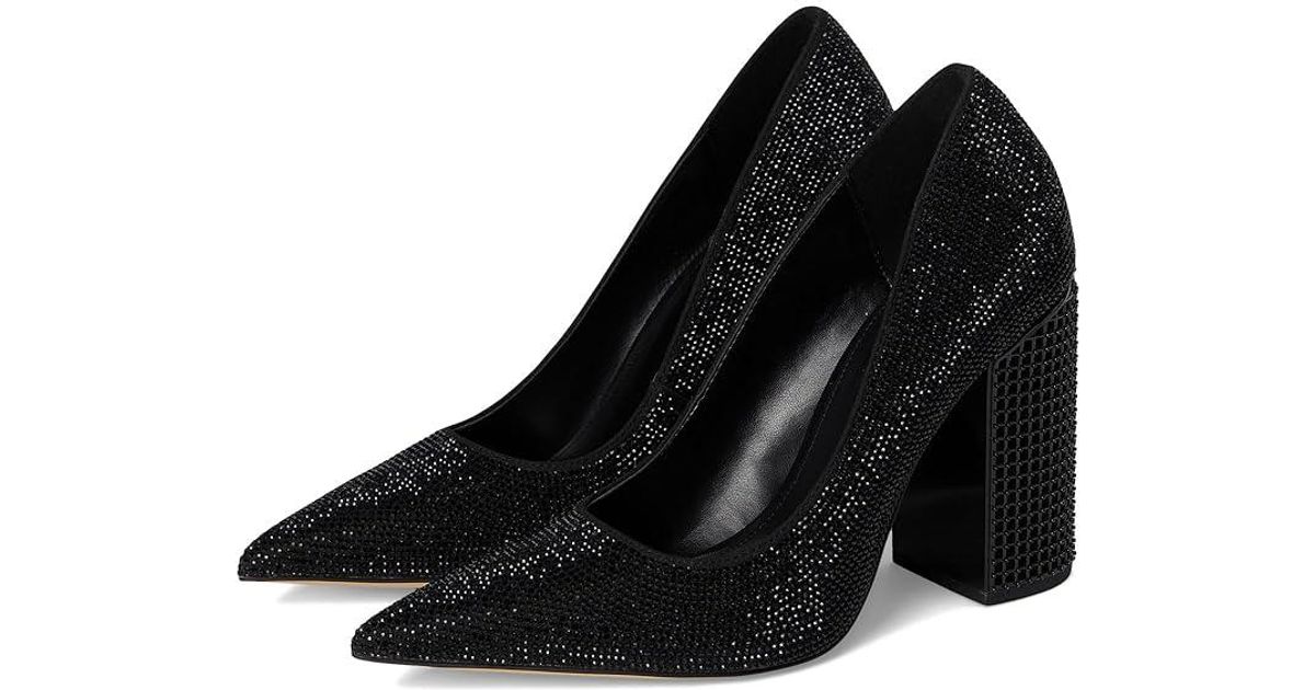 MICHAEL Michael Kors Maxine Pumps High Heels 1, Leather/Rubber in Black ...