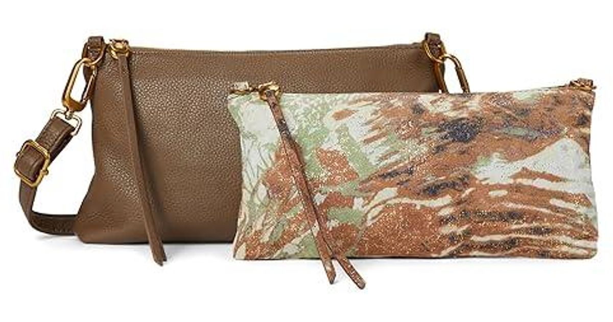 Hobo International Darcy Double Crossbody (Dark Elm) Cross Body ...
