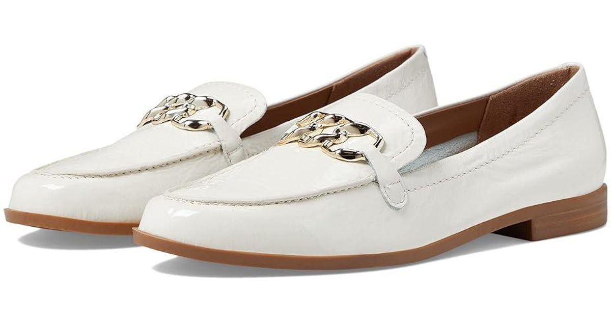 Naturalizer 27 Edit Sevyn (Satin Pearl Patent Leather) Shoes in White ...