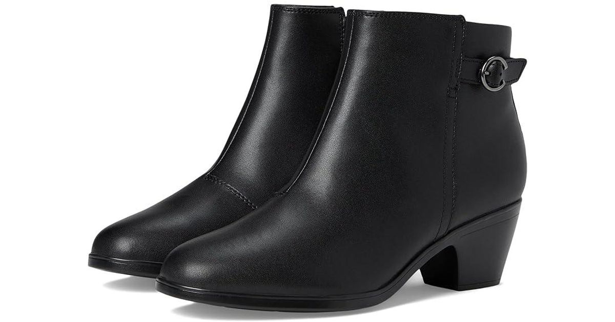 Clarks Emily 2 Belle ( Leather) Boots in Black | Lyst