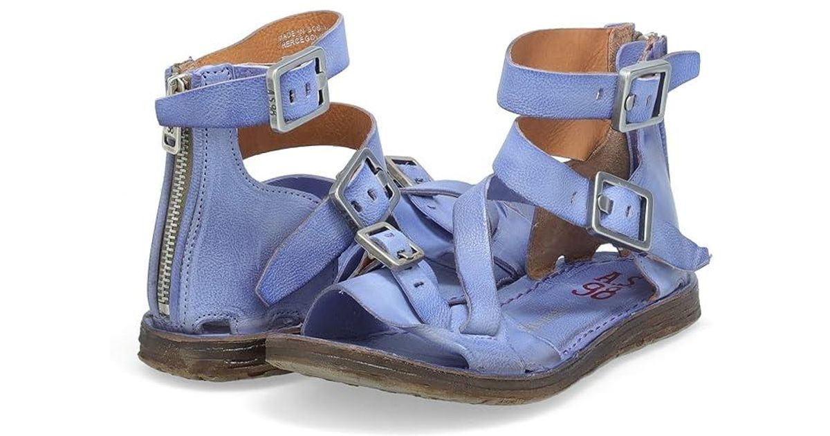 A.s.98 Reynolds (Perwinkle) Sandals in Blue | Lyst