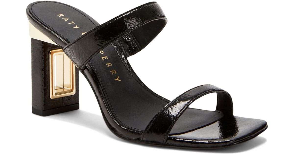 Katy Perry The Hollow Heel Sandal in Black | Lyst