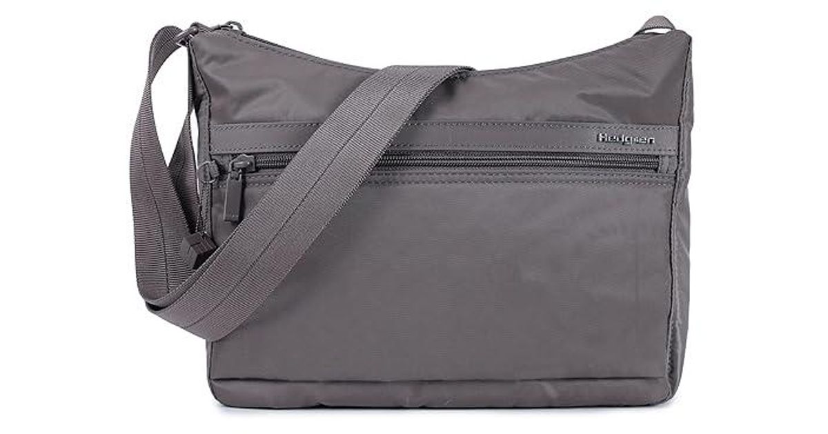 Hedgren Harpers Rfid Shoulder (Sepia) Shoulder Handbags in Gray | Lyst