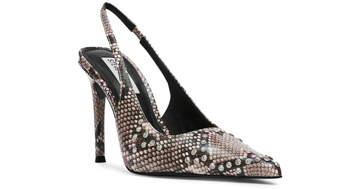 Steve Madden Reyes-R High Heels, Leather/Rubber in Black | Lyst