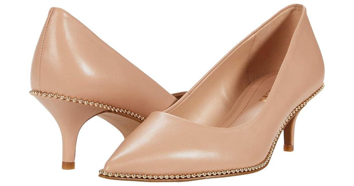 COACH Jackie Pump Shoes 5 B in White | Lyst