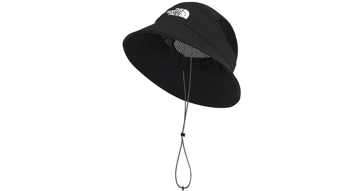 The North Face Summer Lt Run Bucket (Tnf) Caps in Black | Lyst