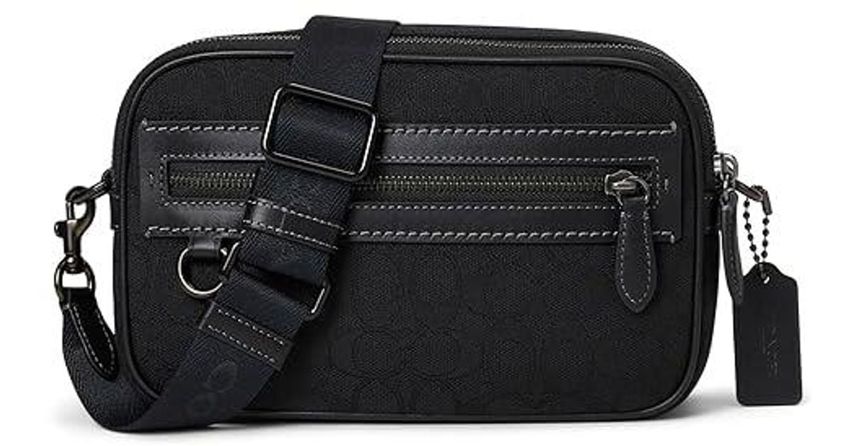 COACH Theo Camera Bag in Black for Men | Lyst