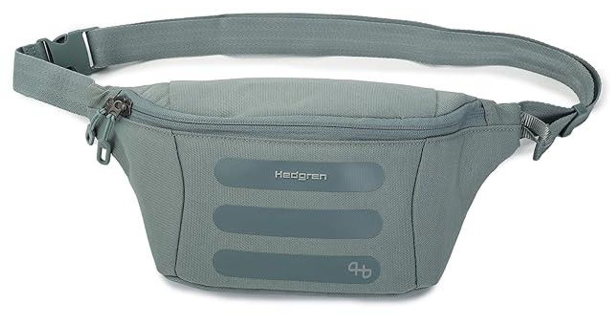 Hedgren Visit Waist Pack (/) Cross Body Handbags in Gray | Lyst