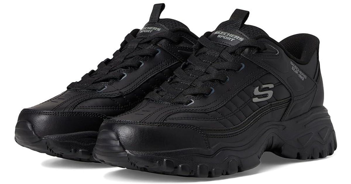 Skechers Afterburn E'Lite Grill Corporal Hands Free Slip-In Shoes/ 9 D ...