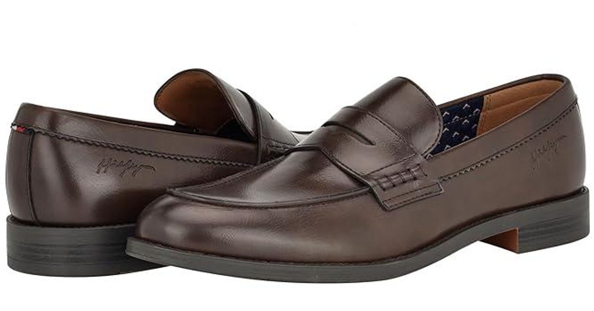 Tommy Hilfiger Japeth () Lace Up Wing Tip Shoes in Black for Men | Lyst