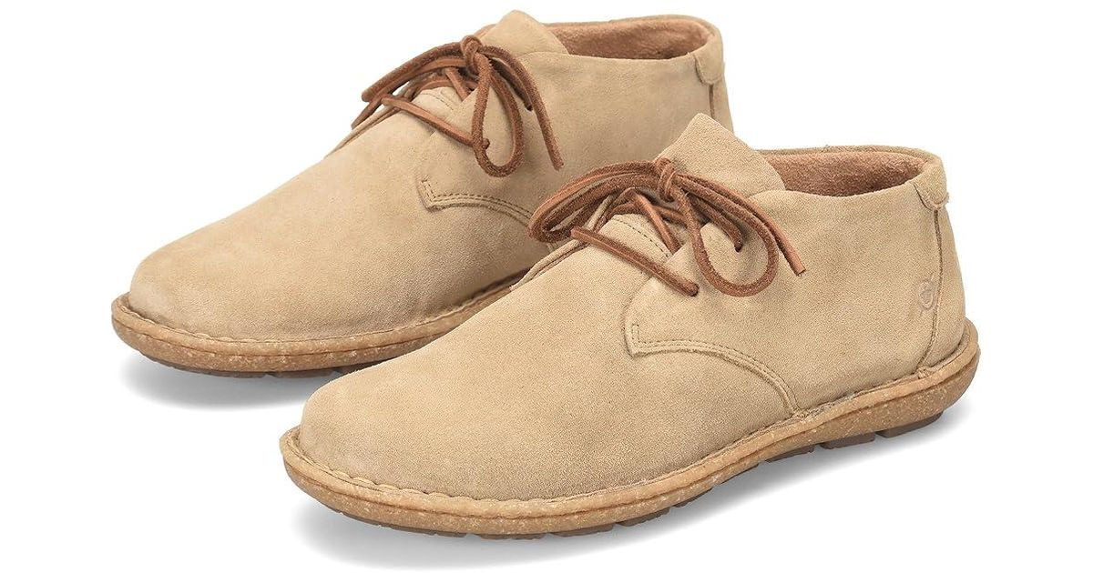 Born Nuala Ii Flat Shoes (Dijon) 6.5 M (B) Suede in Metallic | Lyst