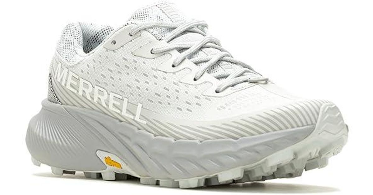 Merrell Agility Peak 5 Shoes, Rubber in White | Lyst