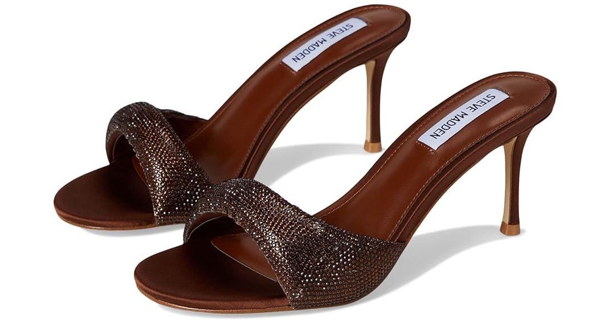 Steve Madden Kieran-R High Heels, Manmade in Brown | Lyst