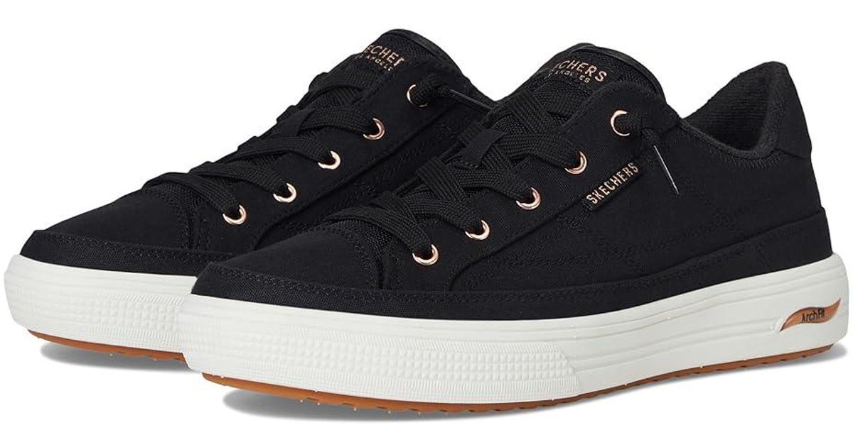 Skechers Arch Fit Arcade-Meet Ya There Shoes 8.5 B in Black | Lyst