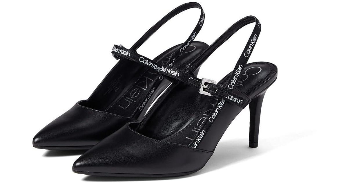 Calvin Klein Galexa Shoes, Manmade in Black | Lyst