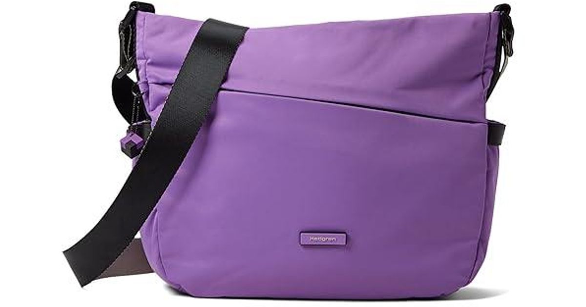 Hedgren Milky Way Large Crossover Sling Handbags, Polyester in Purple ...