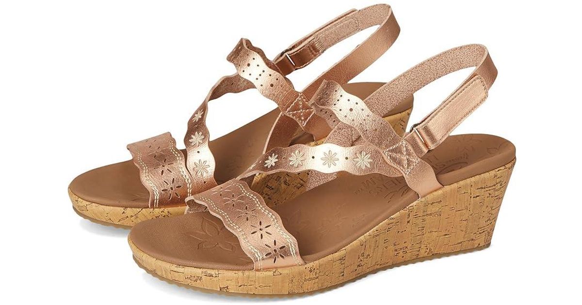 Skechers Beverlee in Metallic | Lyst