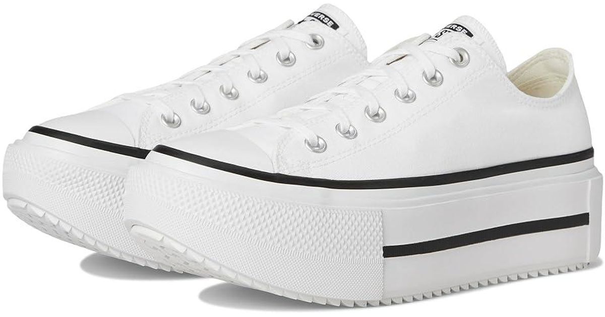 Converse Chuck Taylor All Star Lift Double Stack Lace-Up Boots/ 1 7 B ...