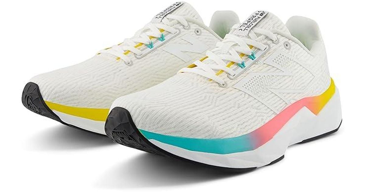 New Balance Fuelcell Propel V5 Shoes/Ginger Lemon 13 Ee in White for ...
