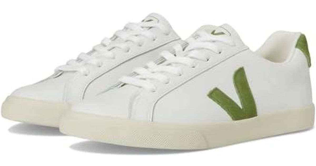 Veja Esplar Logo Shoes, Leather in Black | Lyst